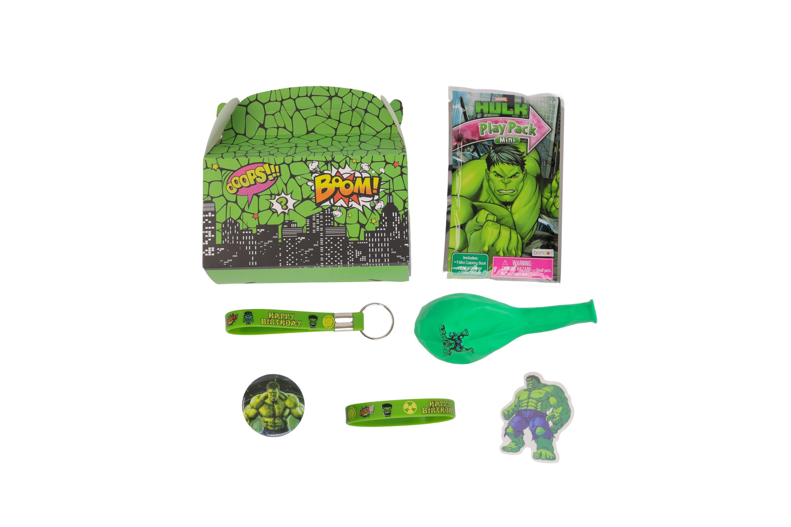 Personalized Hulk Theme- Party favor birthday gifts return Party Favors ...